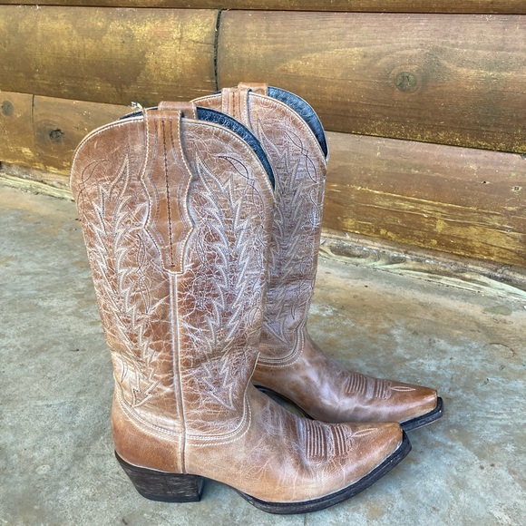 Cavender’S | Shoes | Cavenders Tan Cowgirl Boots | Poshmark